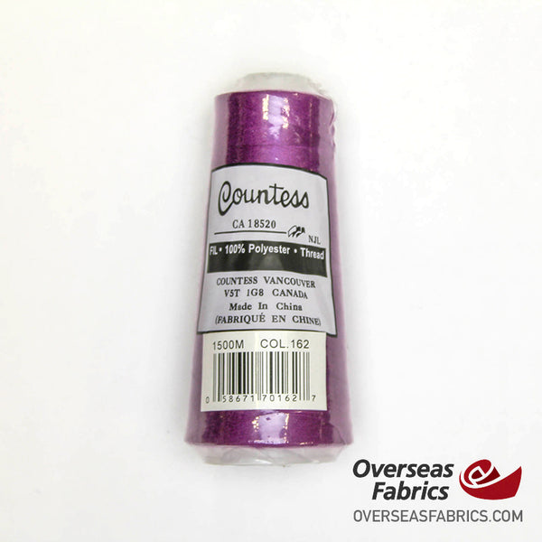 Countess Serger Thread 1500m - 162 Colonial Lilac – Overseas Fabrics